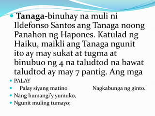 PANAHON NG HAPONES SA PILIPINAS AT REPUBLIKA | PPTX