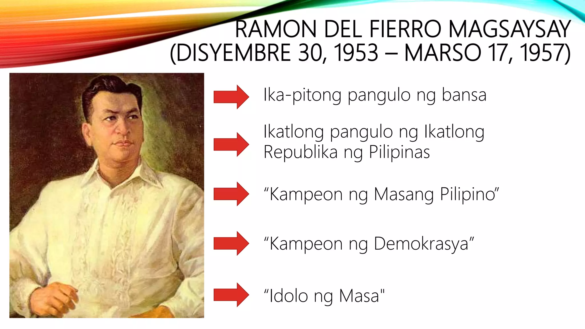 Panahon ng Ikatlong Republika ng Pilipinas | PPTX