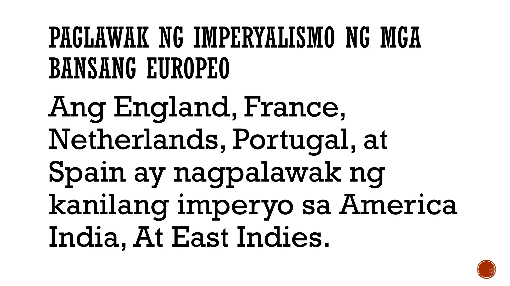 Panahon ng imperyalismo.pptx............ | PPTX
