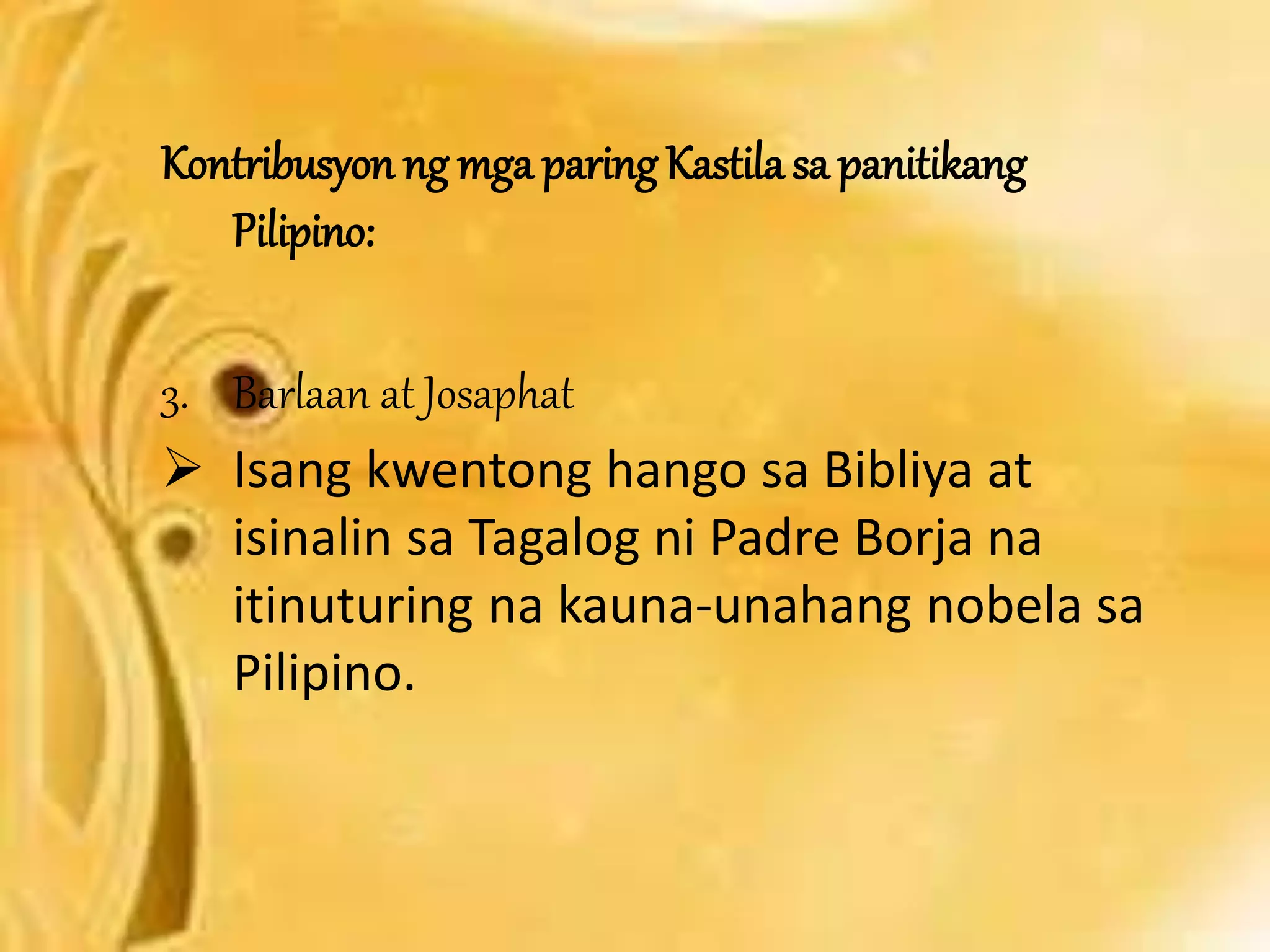 Panahon ng kastila | PPTX