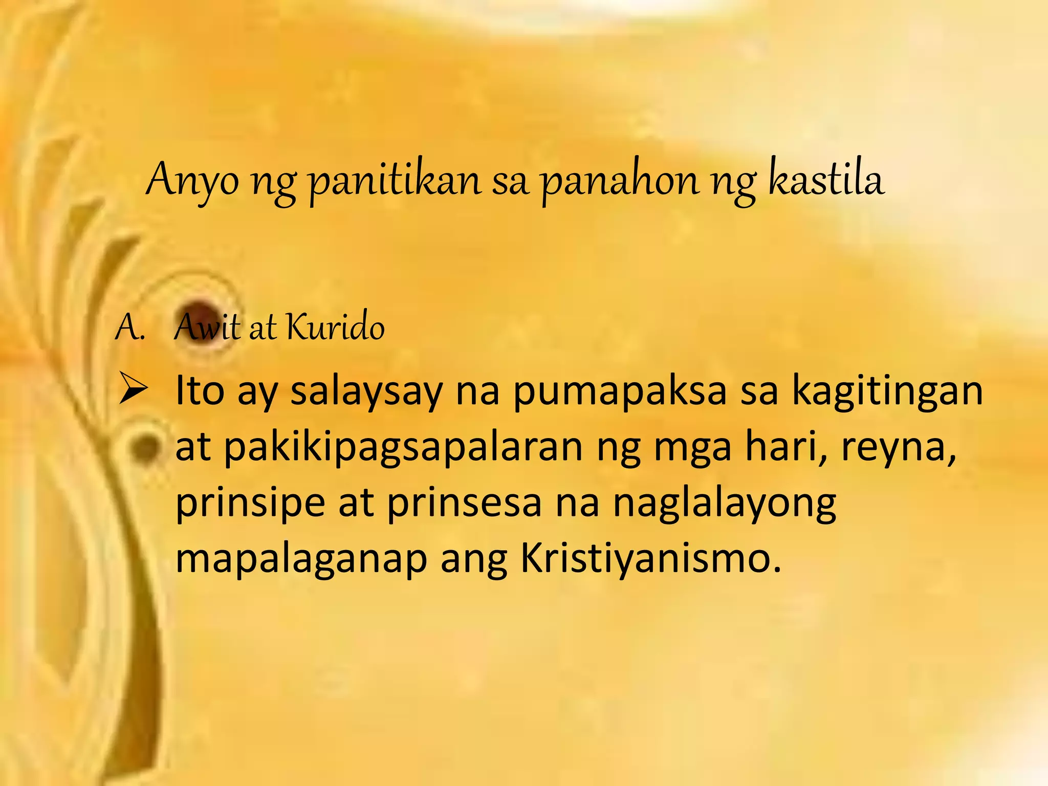 Panahon ng kastila | PPTX