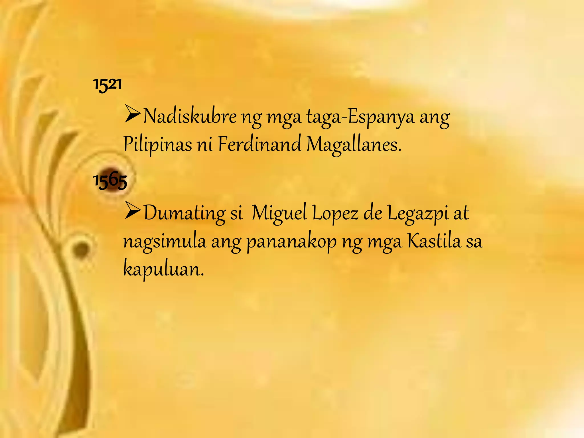Panahon ng kastila | PPTX