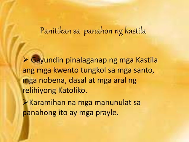 Panahon ng kastila | PPTX