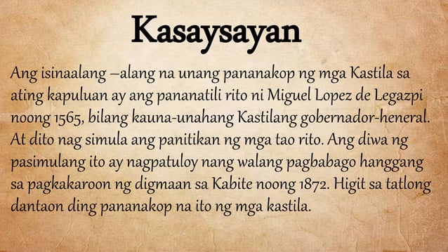 Panahon ng kastila | PPTX