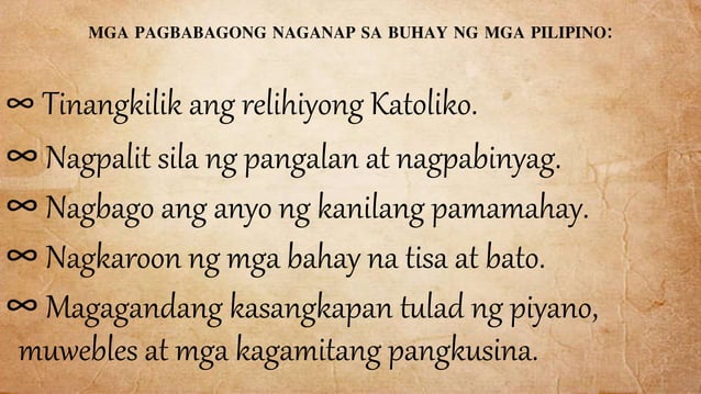 Panahon ng kastila | PPTX