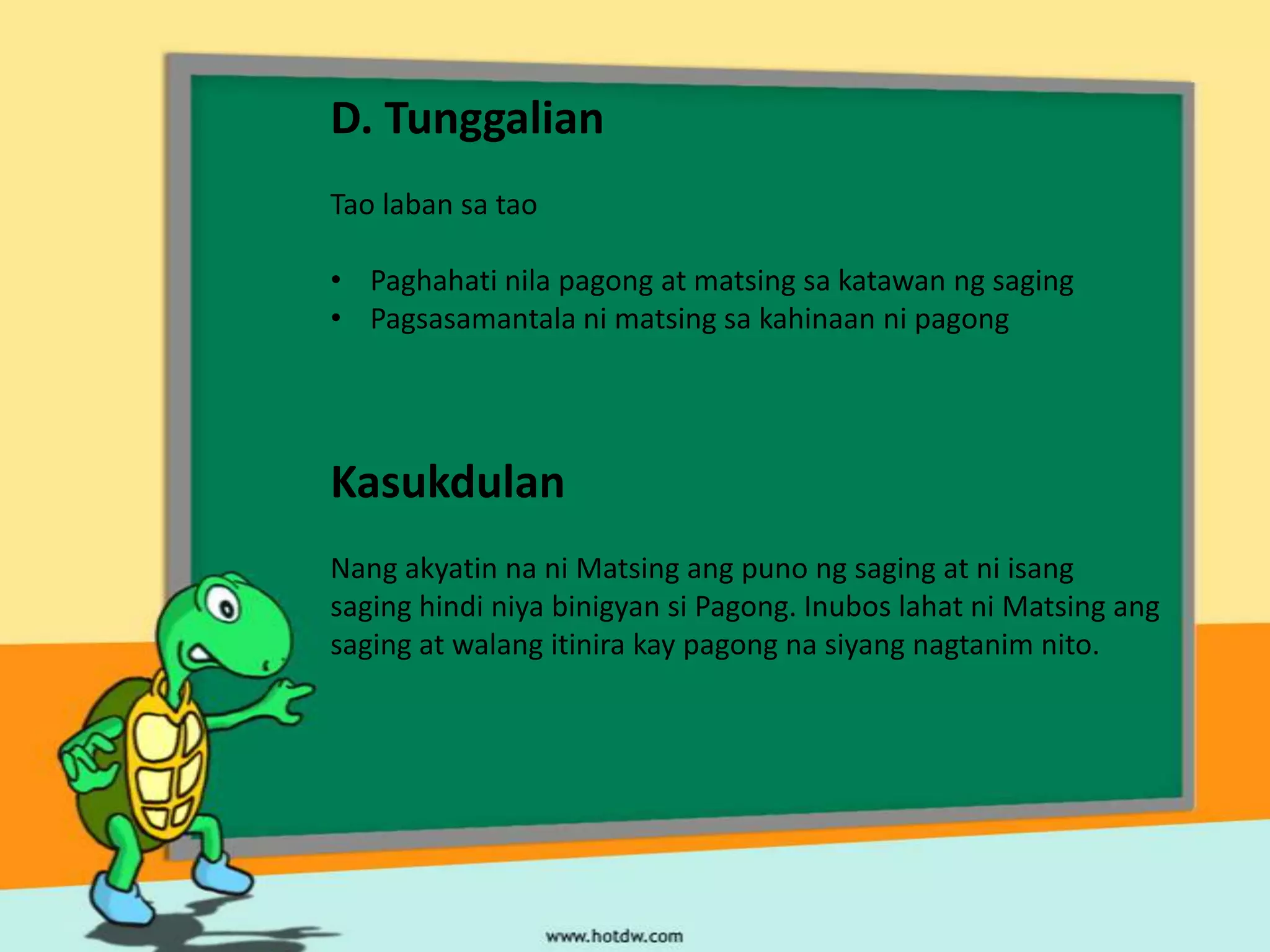 Pagsusuri ng Maikling Kwento sa Panahon ng kastila (Ang Pagong at Ang ...