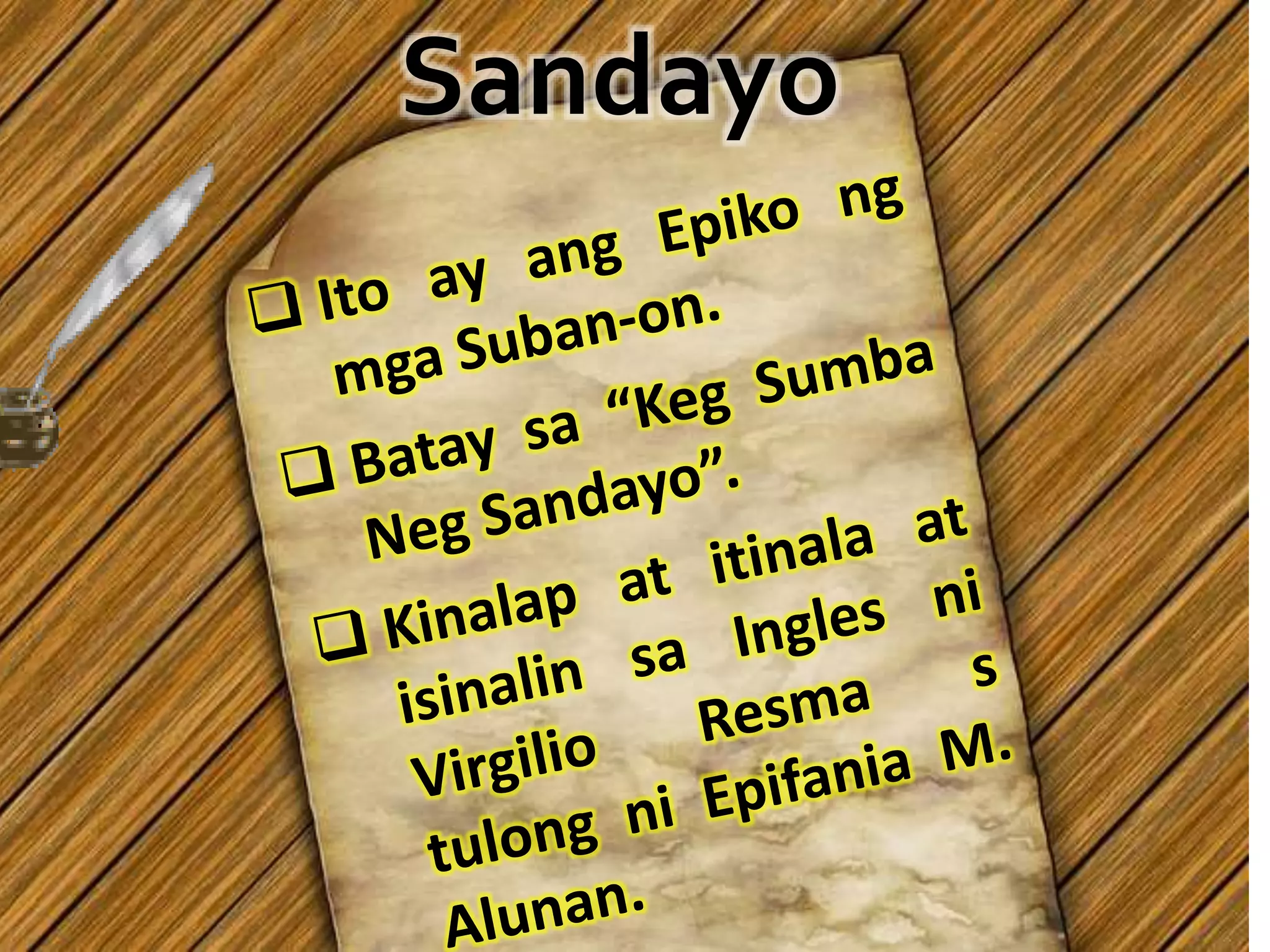 Panahon ng Katutubo | PPTX