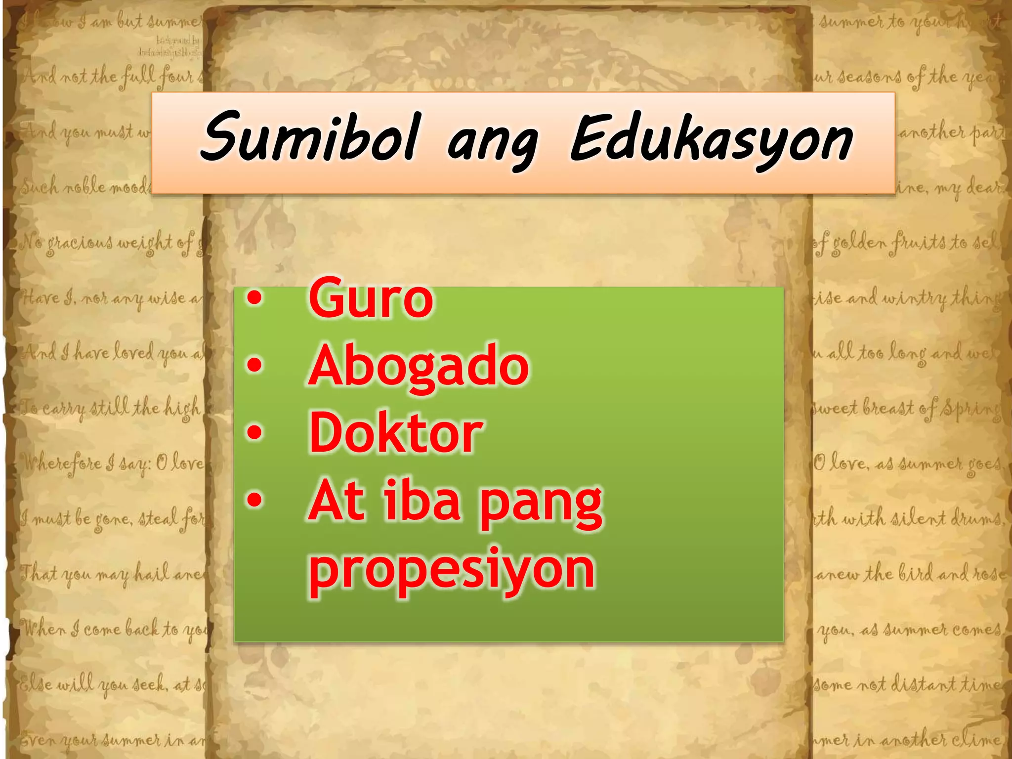 Panahon ng Pagkamulat | PPTX