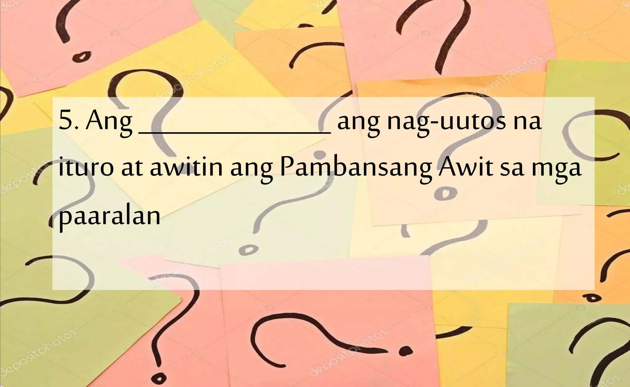 Panahon ng pagsasarili group 5 | PPTX