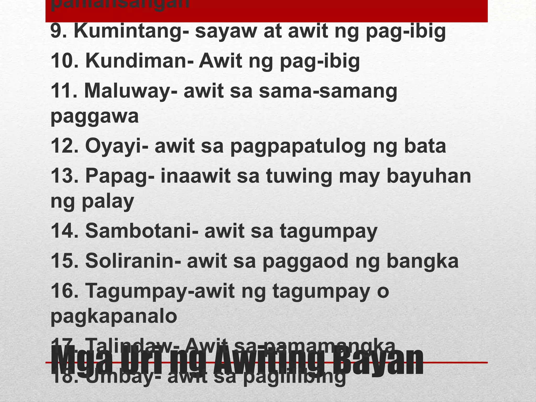 Panahon ng Panitikan-Bago dumating ang kastila.pptx
