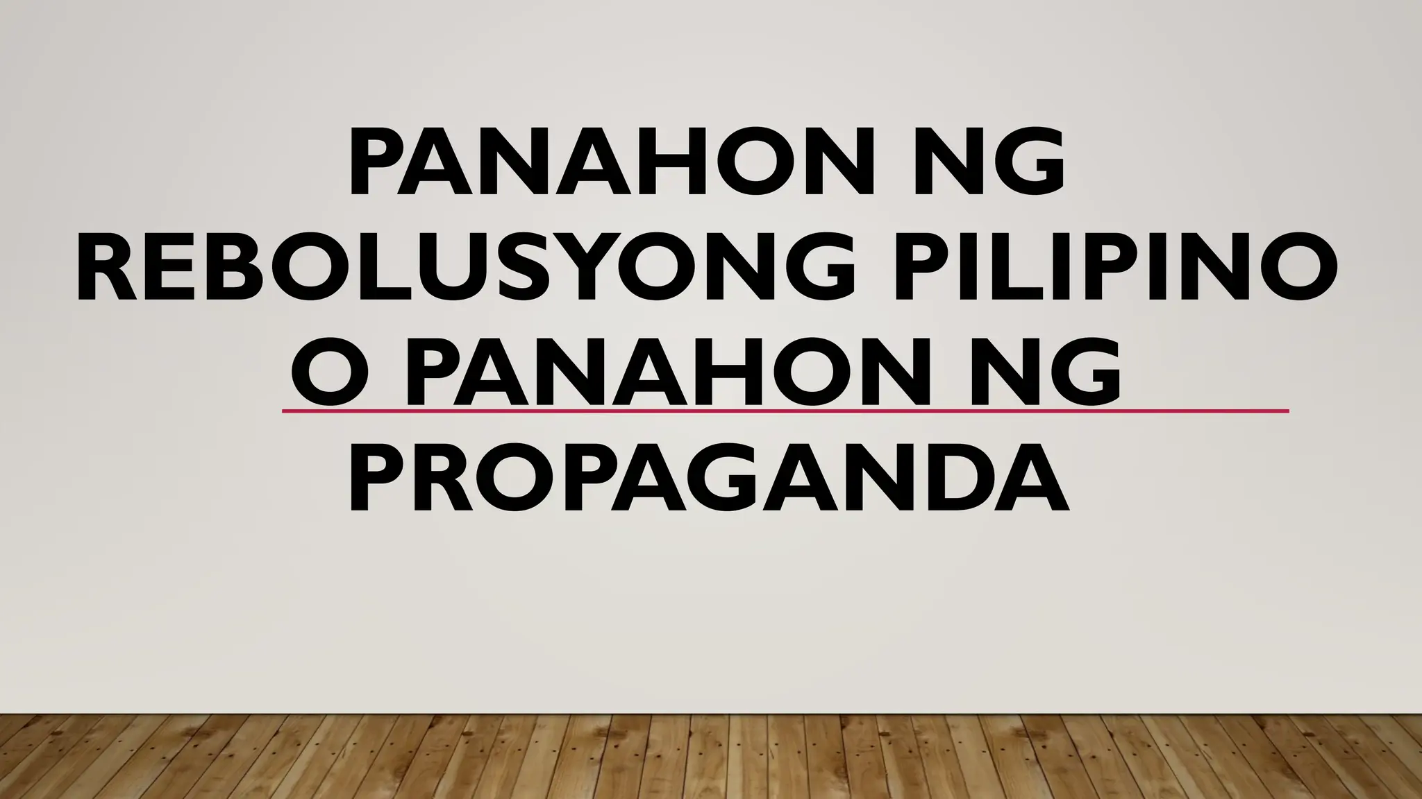Panahon ng rebolusyong Pilipino o panahon ng propaganda.pptx