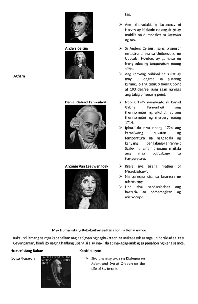 Panahon ng Renaissance Araling Panlipunan 8.docx