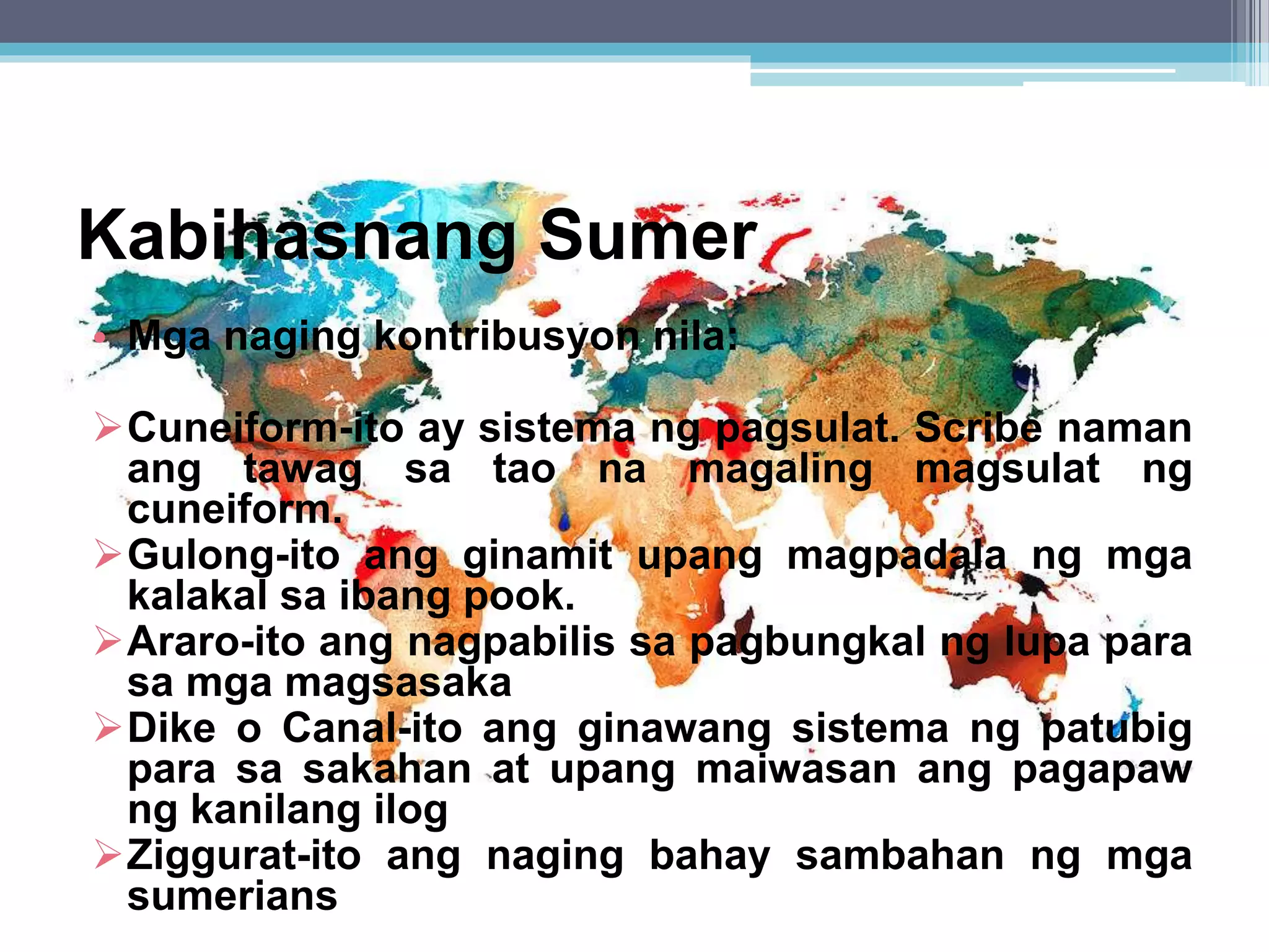 Panahon ng bato, Mga Kabihasnan, at Mga paniniwala ng mga Asyano | PPTX