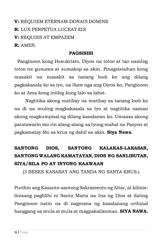 Panalangin sa kaluluwa ni san gregorio | DOCX