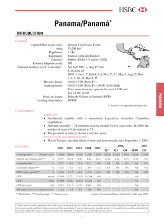 Panama | PDF