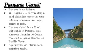 Panama Powerpoint in English | PDF