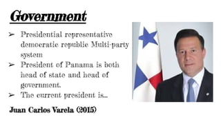Panama Powerpoint in English | PDF