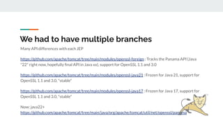 FFM / Panama: A case study with OpenSSL and Tomcat | PDF