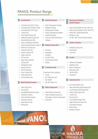 Panama Petrochem Ltd. Brochure | PDF