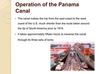 Panama canal | PPTX