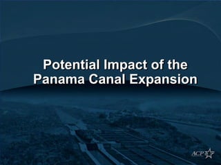 Panama Canal Expansion | PDF