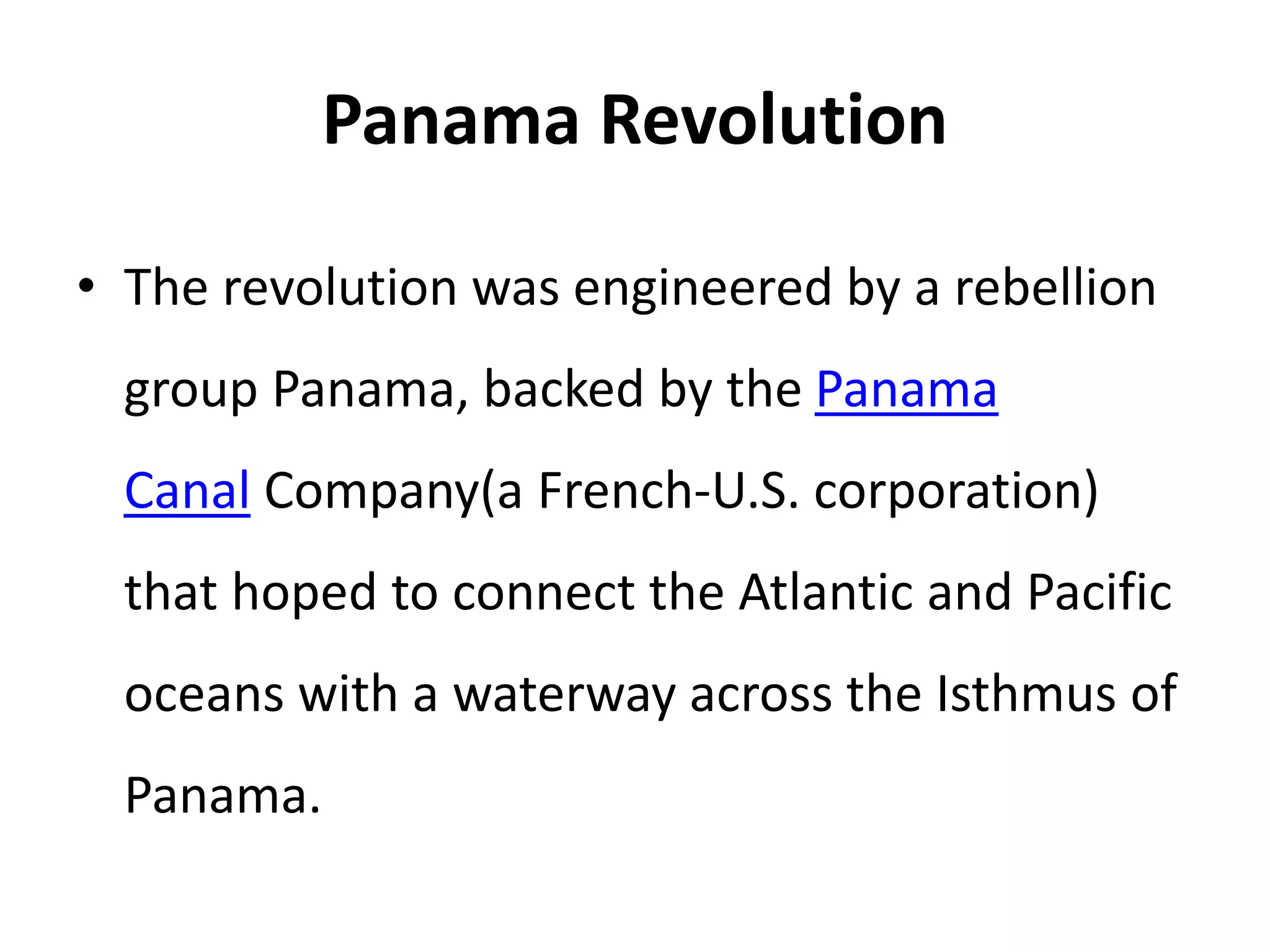 Panama Revolt and US influence.pptx