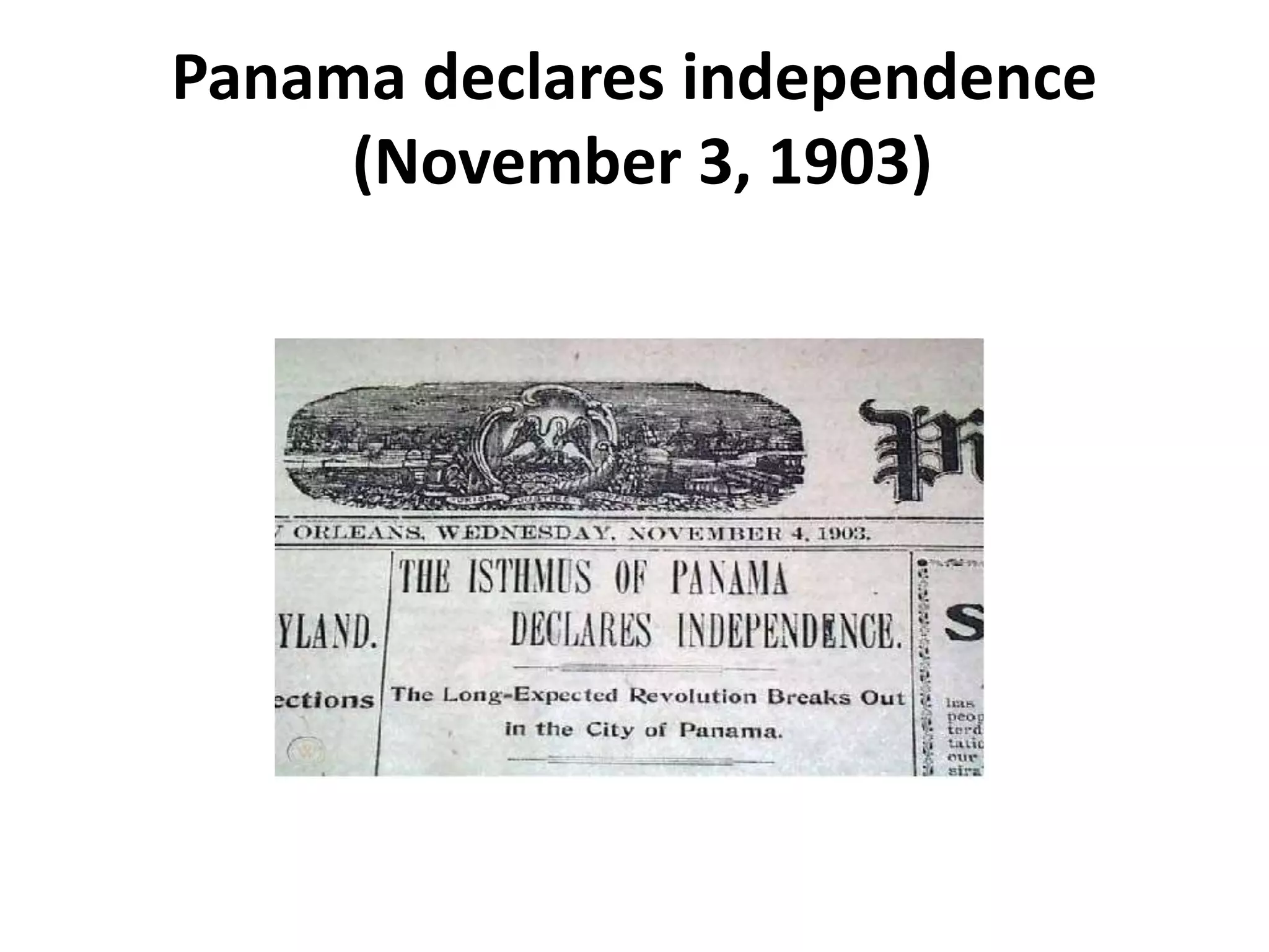 Panama Revolt and US influence.pptx