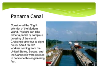 Panama tourist attractions | PPTX