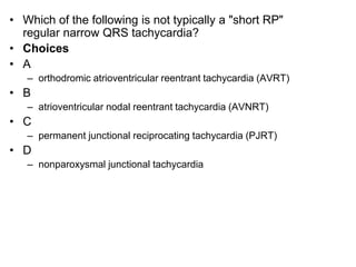 Ejemplo examen fármacos en arritmias cardiacas.ppt | Heart and ...