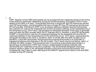 Ejemplo examen fármacos en arritmias cardiacas.ppt | Heart and ...