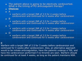 Ejemplo examen fármacos en Cardiología .ppt