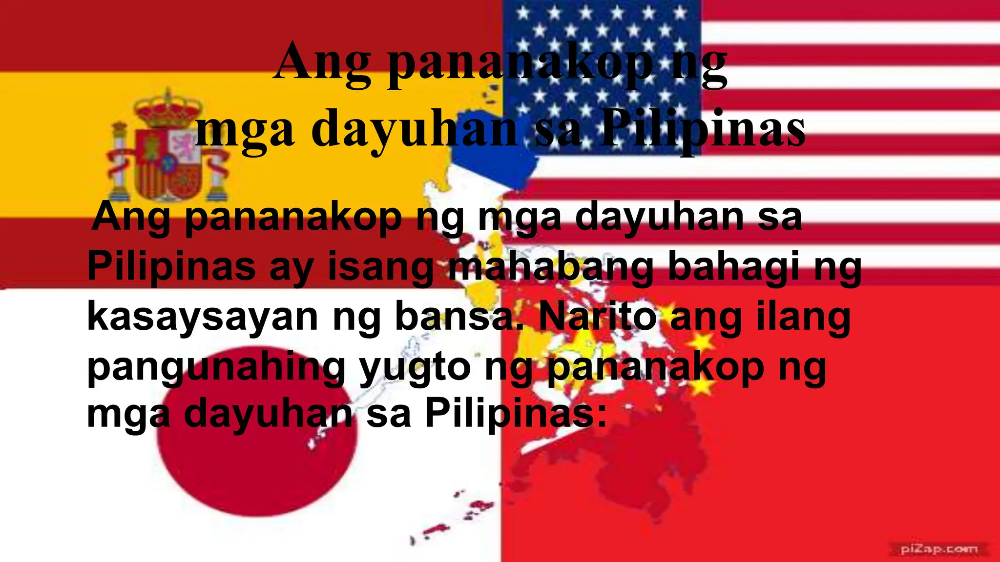 Ang pananakop ng mga dayuhan sa Pilipinas | PPTX