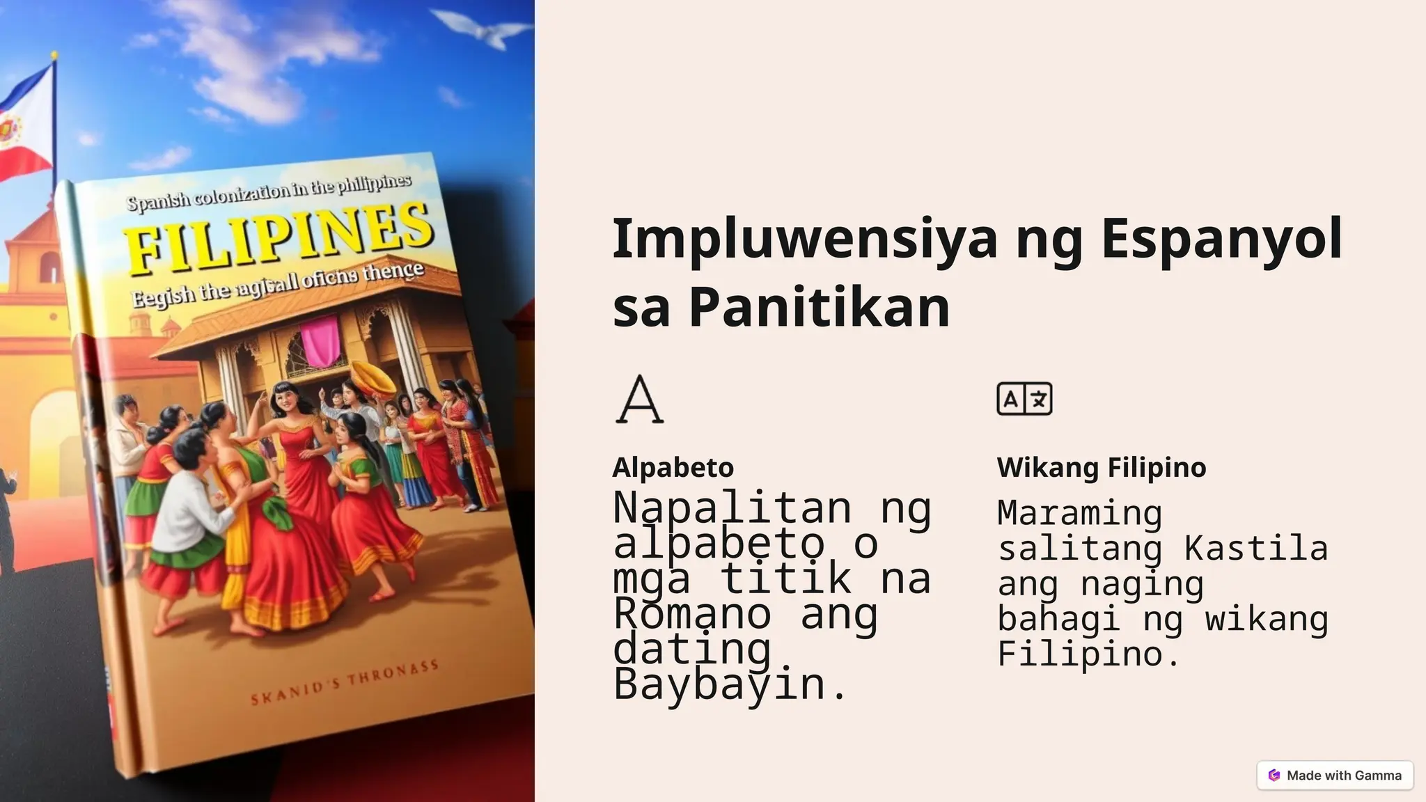 Pananakop ng Espanya Filipino 7..pptxmbn | PPTX