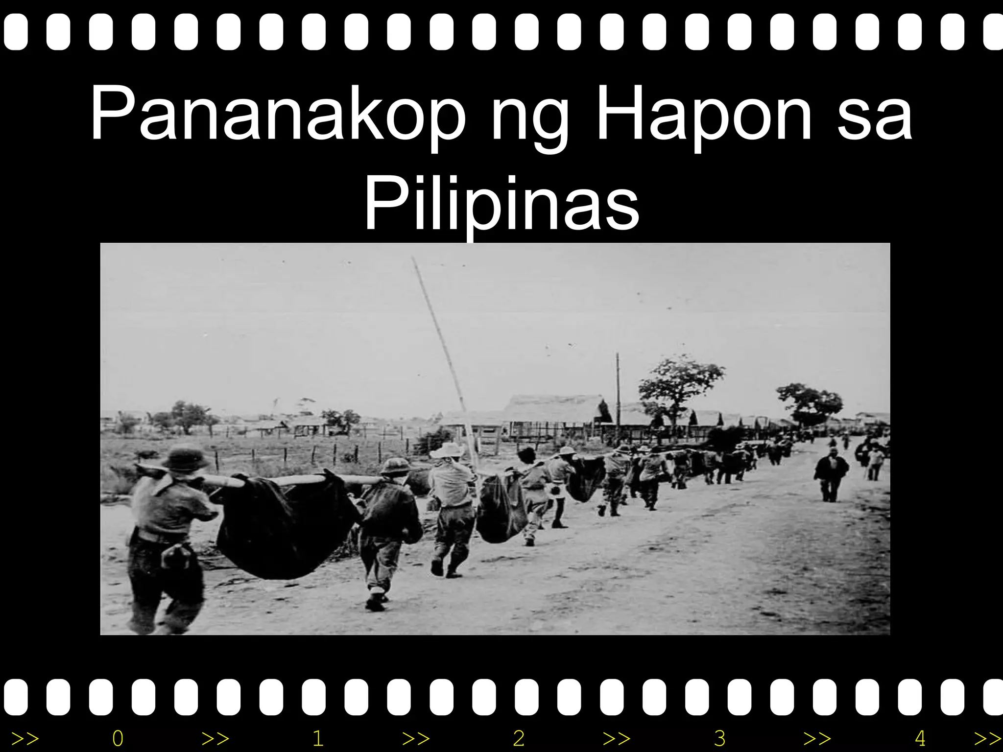 Pananakop ng hapon sa pilipinas | PPSX