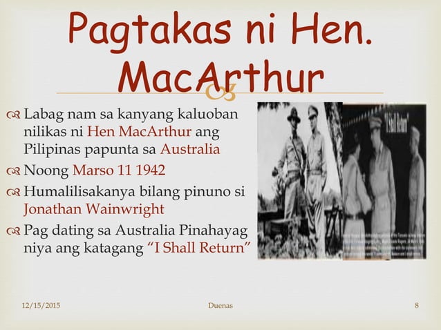 Pananakop ng mga hapon sa pilipinas | PPTX