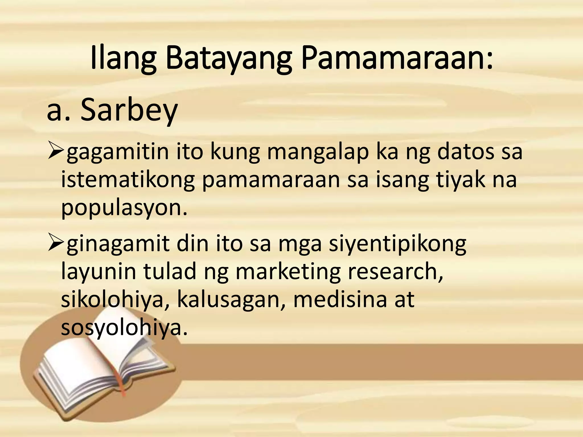 PANANALIKSIK-METODO.pptx