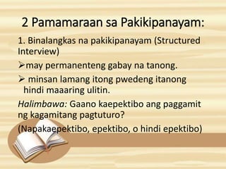 PANANALIKSIK-METODO.pptx