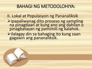 PANANALIKSIK-METODO.pptx