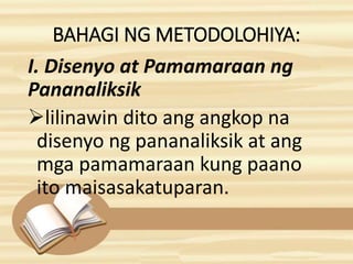 PANANALIKSIK-METODO.pptx