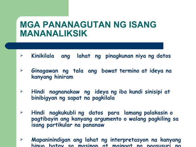 Pananaliksik 1 | PPT