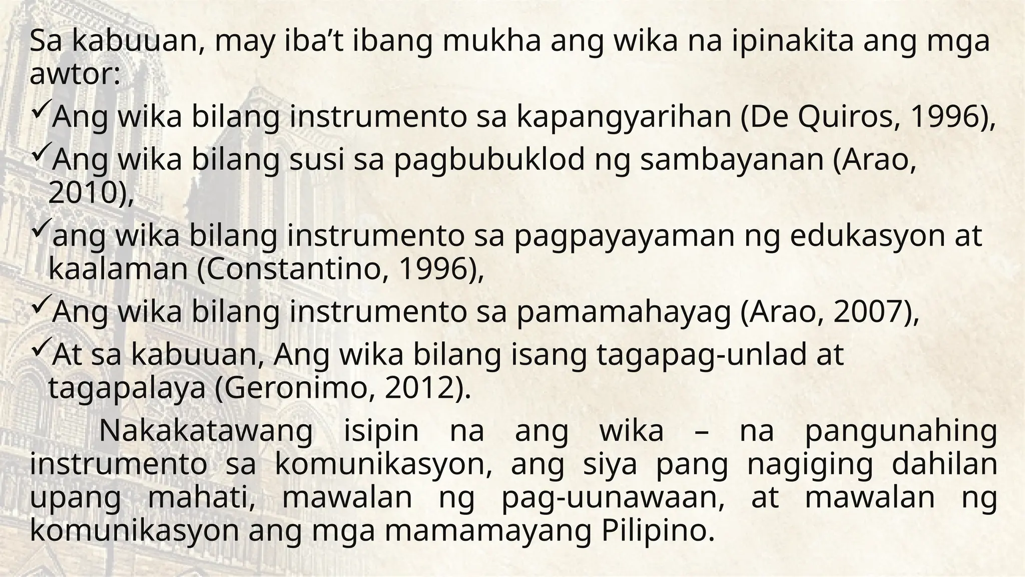 pananaw ng mga awtor sa kasaysayan ng wikang ambansa(1).pptx pananaw ng mga awtor sa kasaysayan ng wikang ambansa(1).pptx