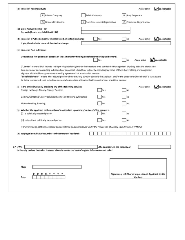Pan application form 49 aa for foreign citizens | PDF | Personal Taxes ...