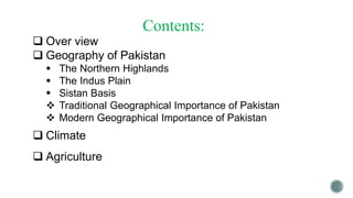 An introduction to Pakistan | PPTX
