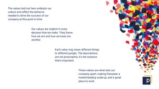 Panaseer values | PDF