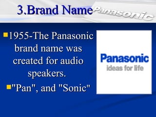 Panasonic | PPT