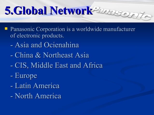 Panasonic | PPT