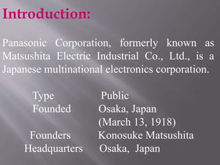 Panasonic | PPTX