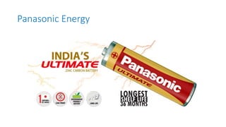 Panasonic energy | PPTX