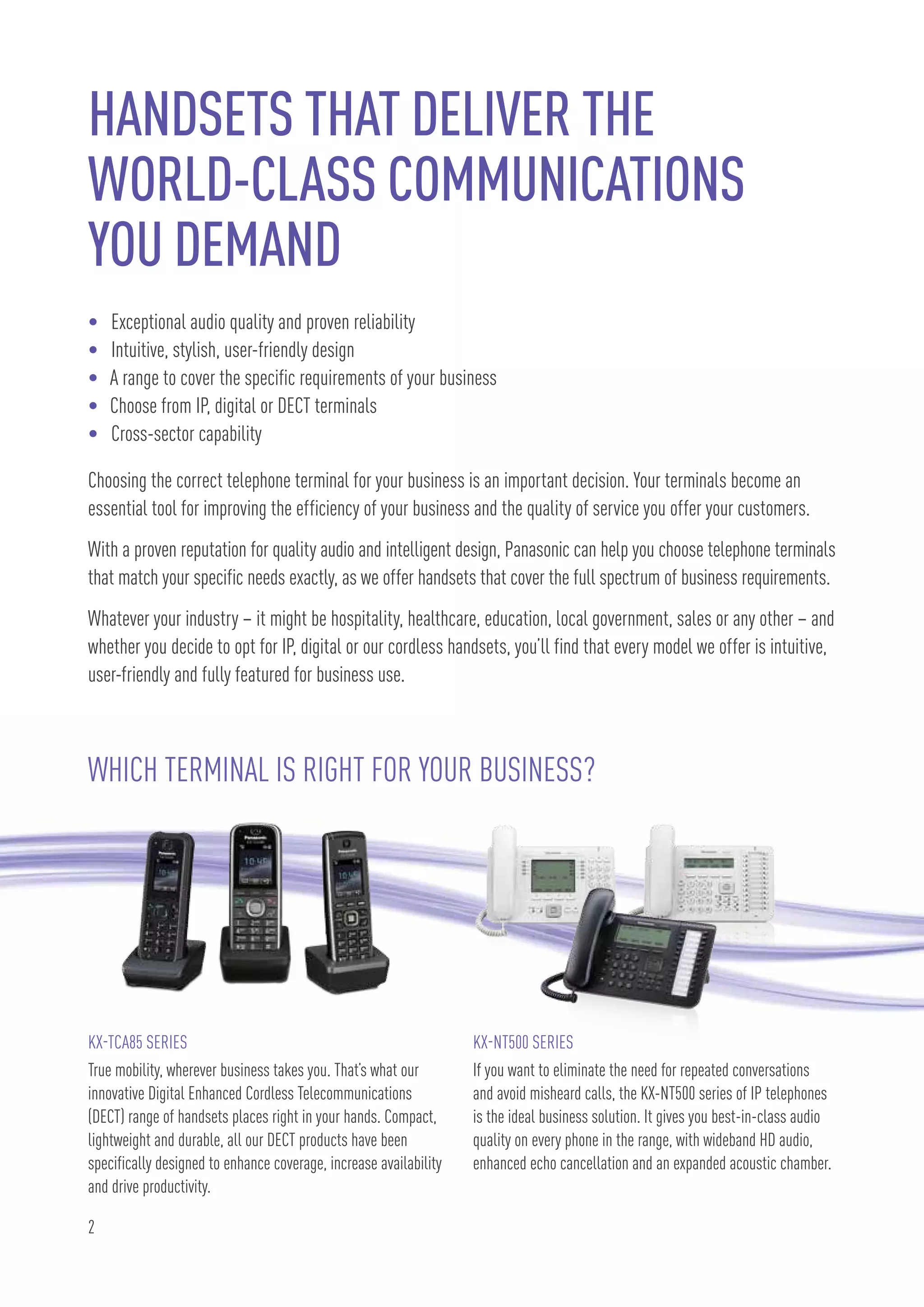 Panasonic Phone System | PDF | Computer Peripherals | Computing