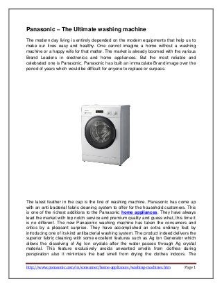 Best Washing Machine | PDF